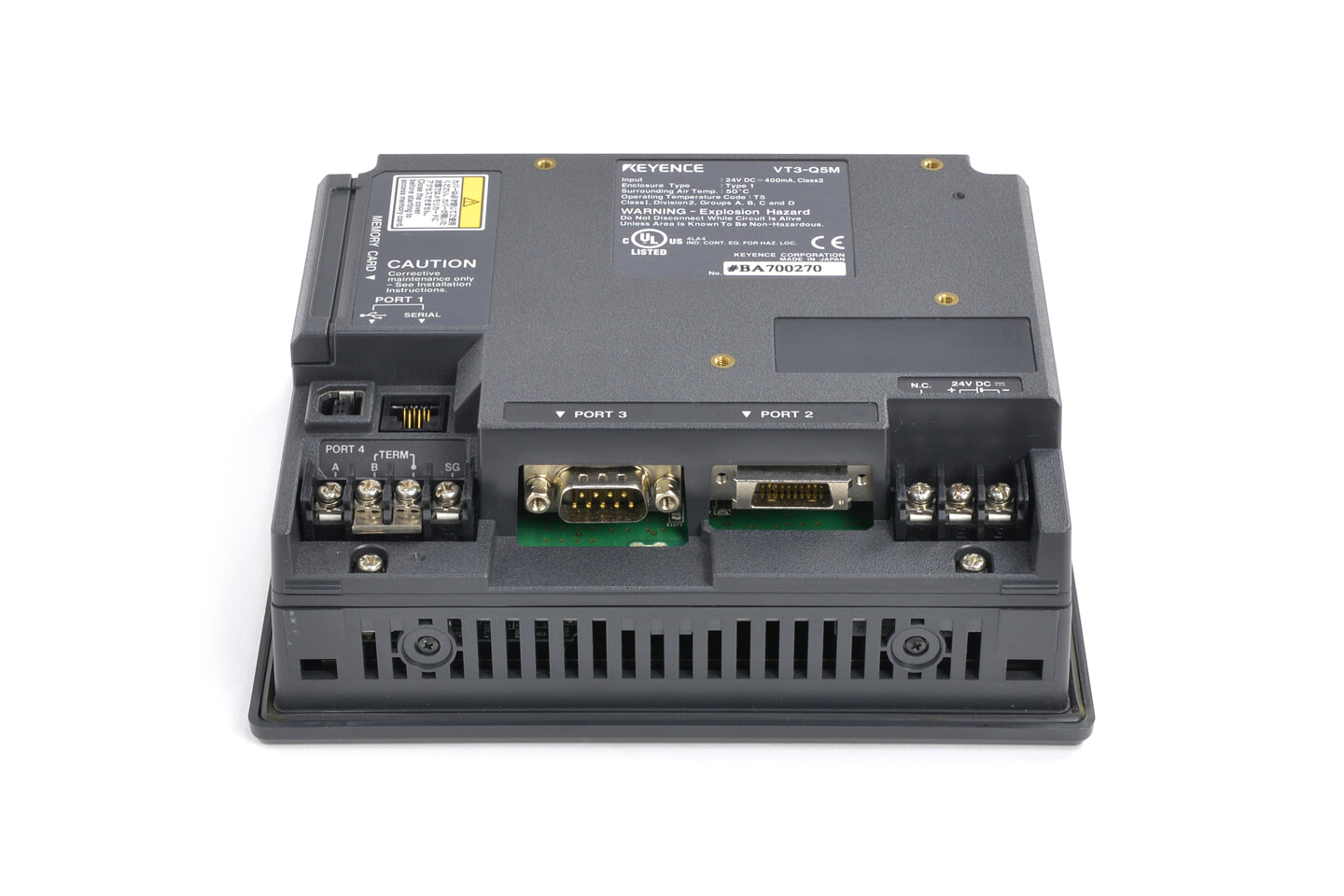 キーエンス タッチパネルディスプレイ VT3-Q5M (バックライト消耗) | 保守部品.com