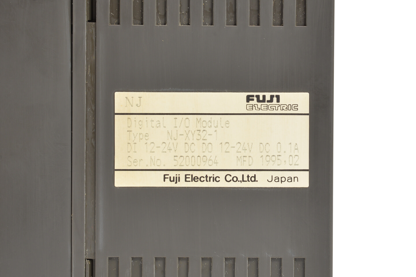 富士電機 デジタル入出力モジュール NJ-XY32-1 | 保守部品.com