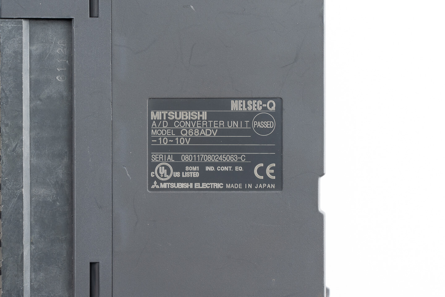 三菱 アナログ-デジタル変換ユニット Q68ADV (06年製) | 保守部品.com